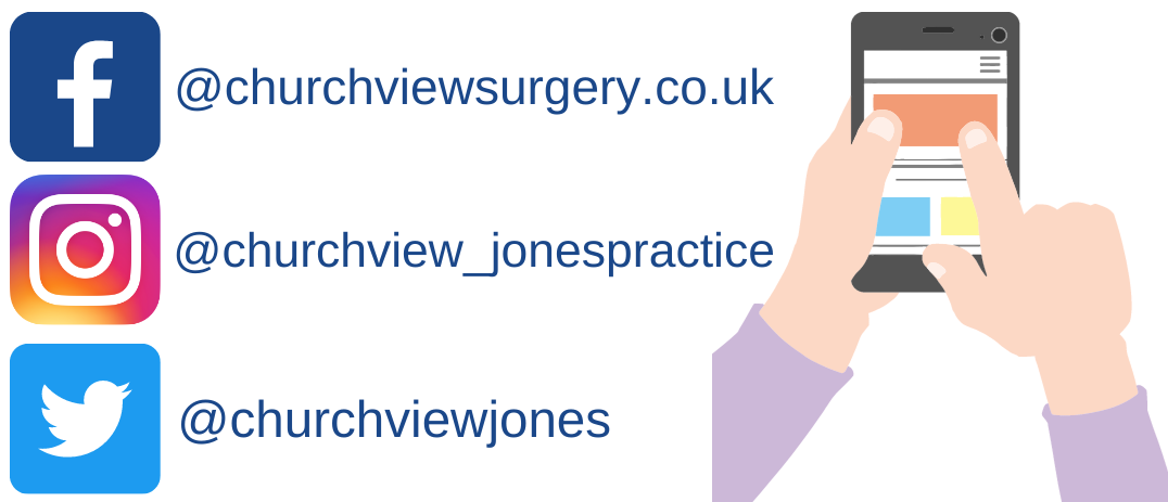 Social Media - Church View Surgery & The Jones Family Practice